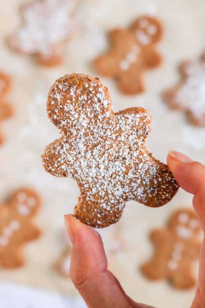Healthy Gingerbread Biscuits - Cooking With Ayeh