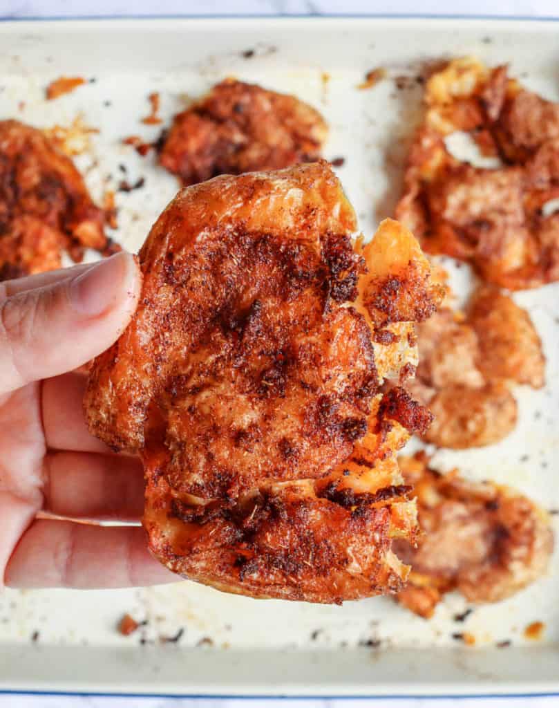 Crispy Spiced Potatoes - Cooking With Ayeh