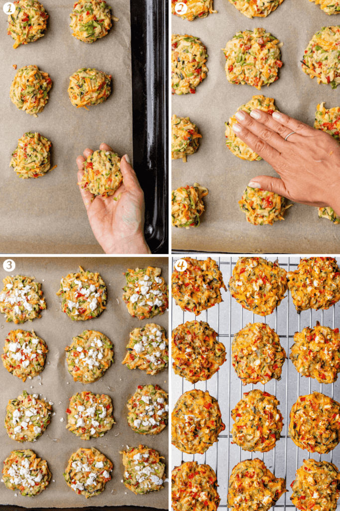 Vegetable Fritters (Baked Not Fried) - Cooking With Ayeh