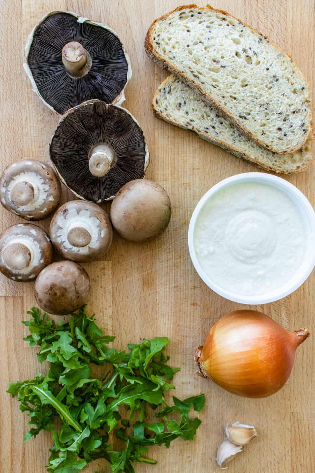 Creamy Mushroom Toast - Cooking With Ayeh