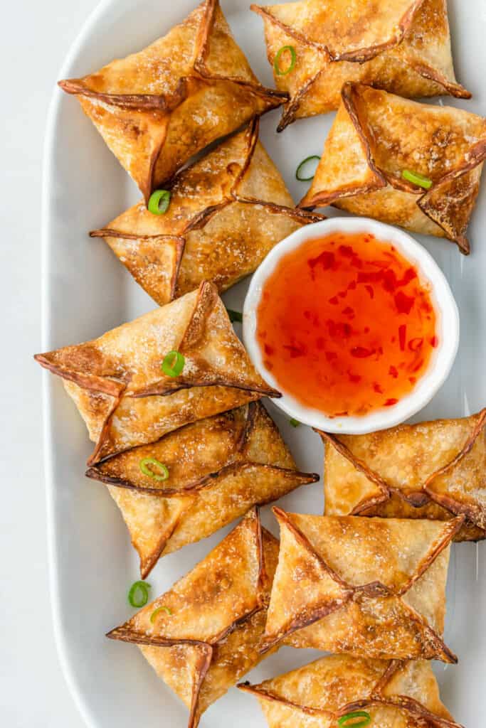 Vegan Crab Rangoon - Cooking With Ayeh