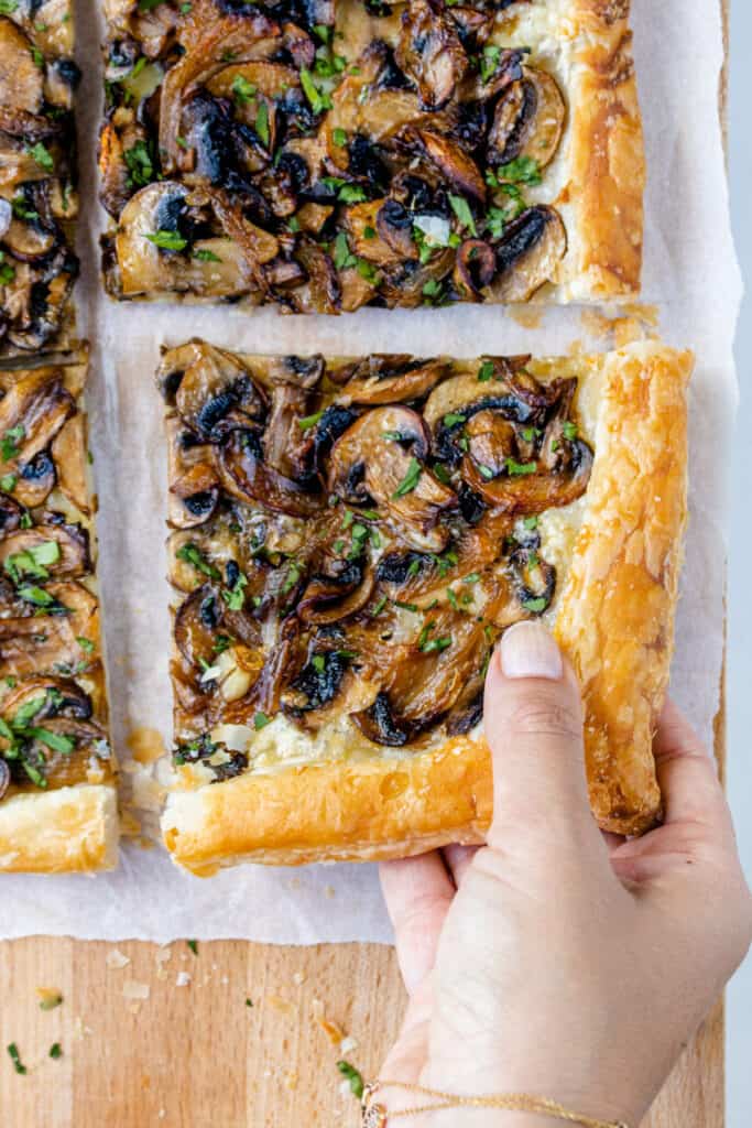 Mushroom Tart Cooking With Ayeh