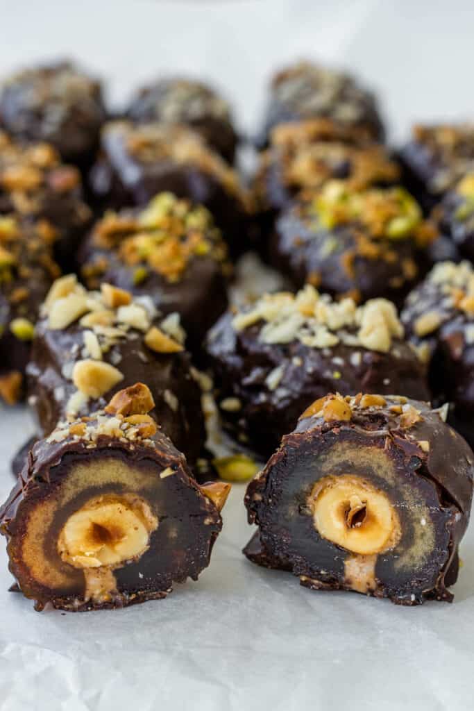 Chocolate Dates (3 Flavors) - Cooking With Ayeh