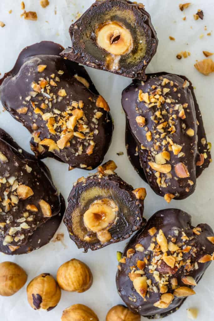 Chocolate Dates (3 Flavors) - Cooking With Ayeh