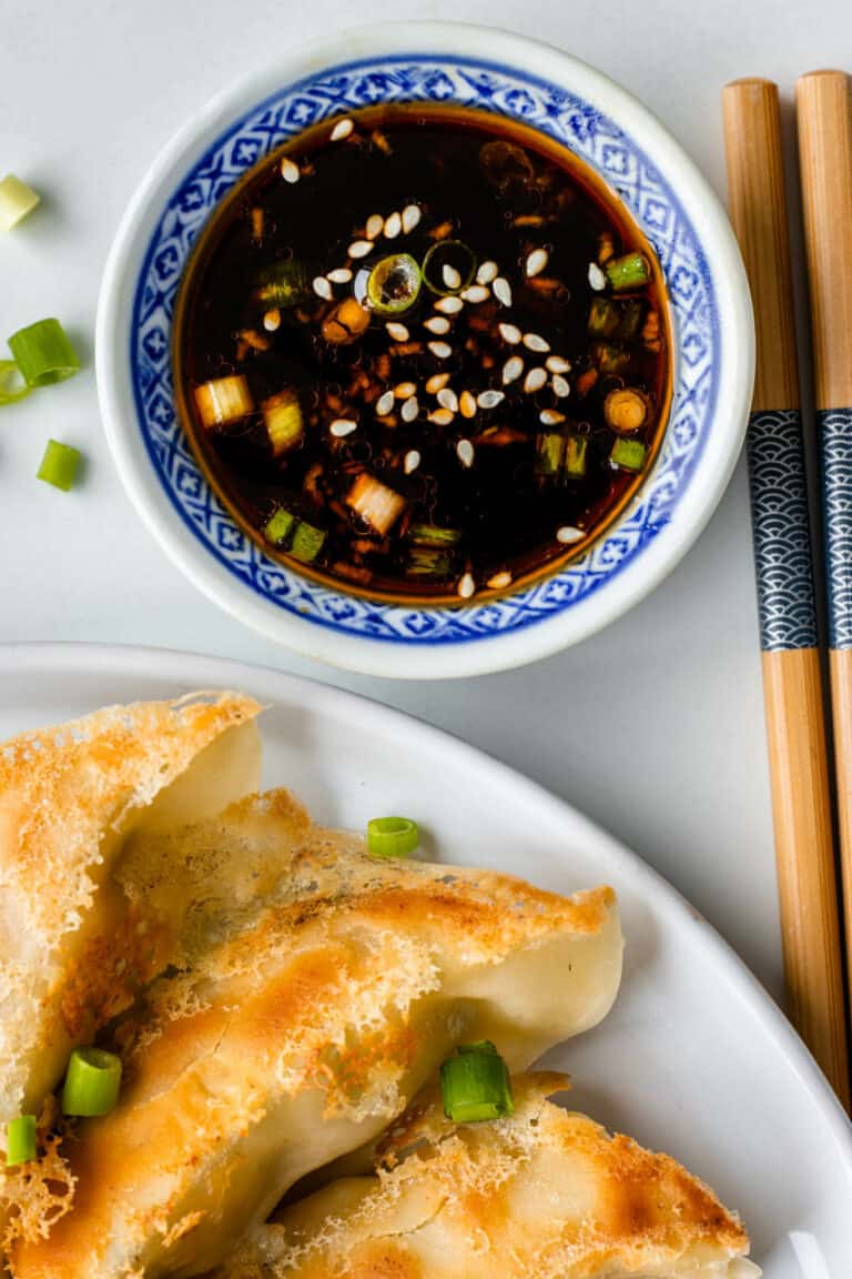 Gyoza Dipping Sauce - Cooking With Ayeh