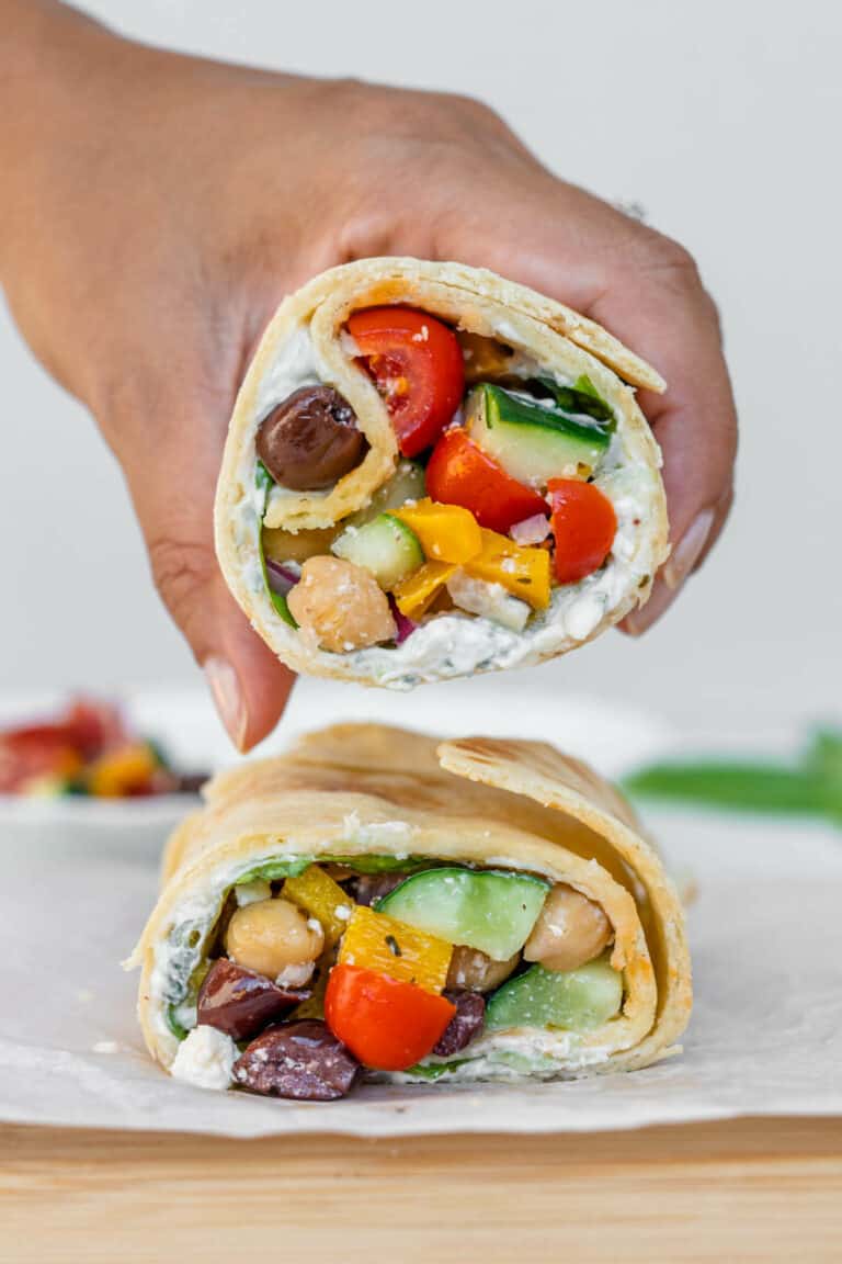 Greek Wrap - Cooking With Ayeh