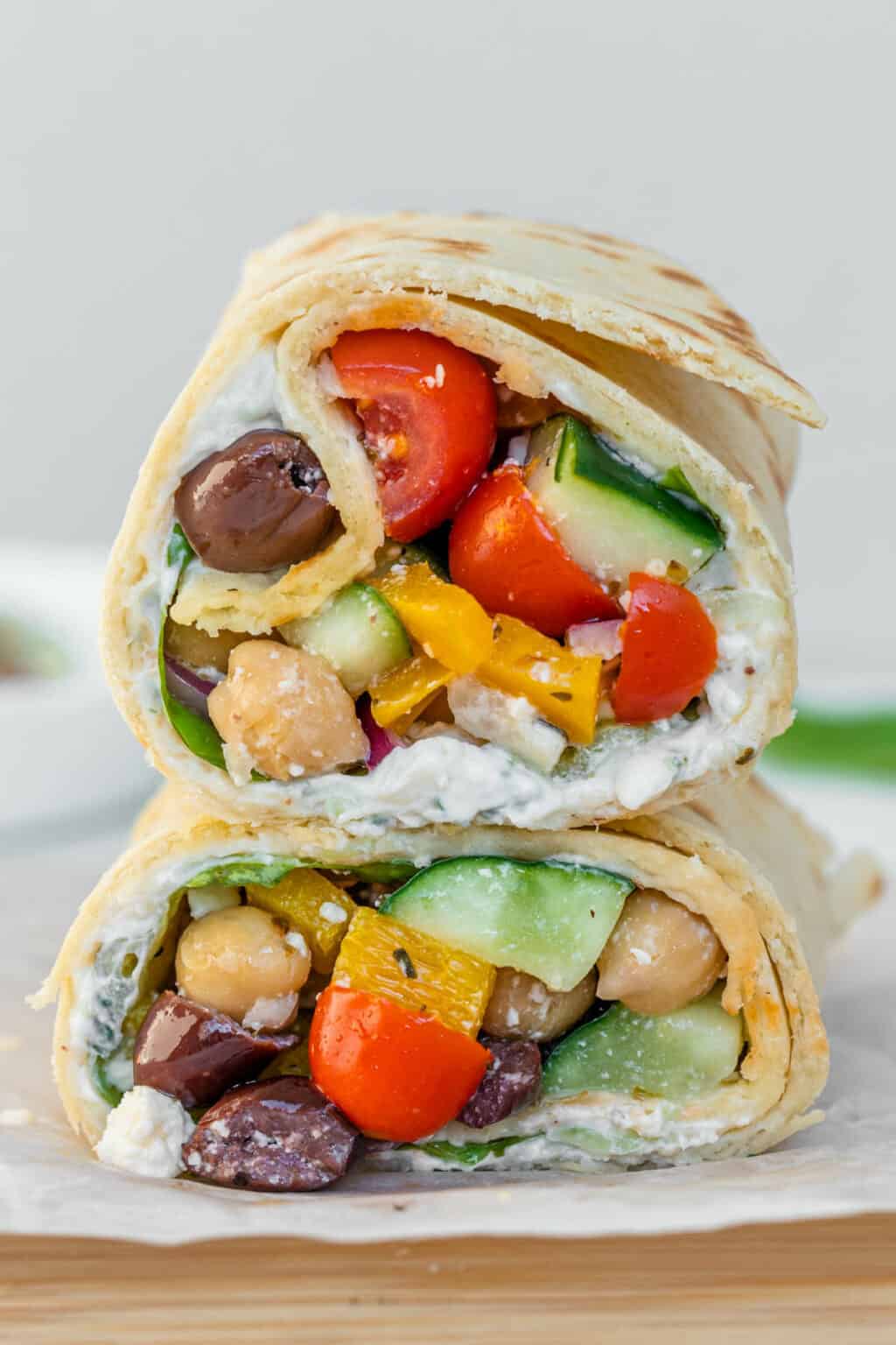 Greek Wrap - Cooking With Ayeh