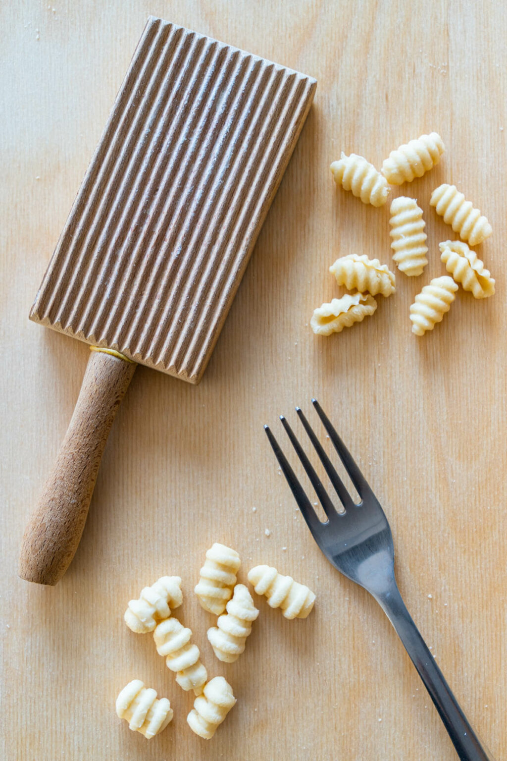 Homemade Gnocchetti Pasta (2 Ingredients) - Cooking With Ayeh