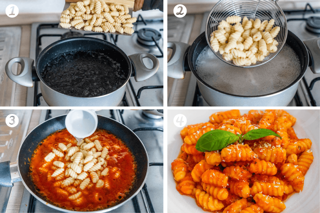Homemade Gnocchetti Pasta (2 Ingredients) - Cooking With Ayeh