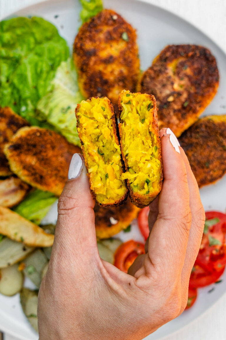 Kotlet Persian Patties (Vegetarian Recipe) - Cooking With Ayeh