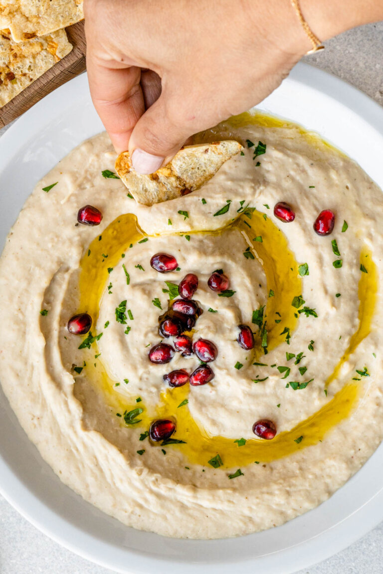 White Bean Dip (Easy in 5 Minutes) - Cooking With Ayeh