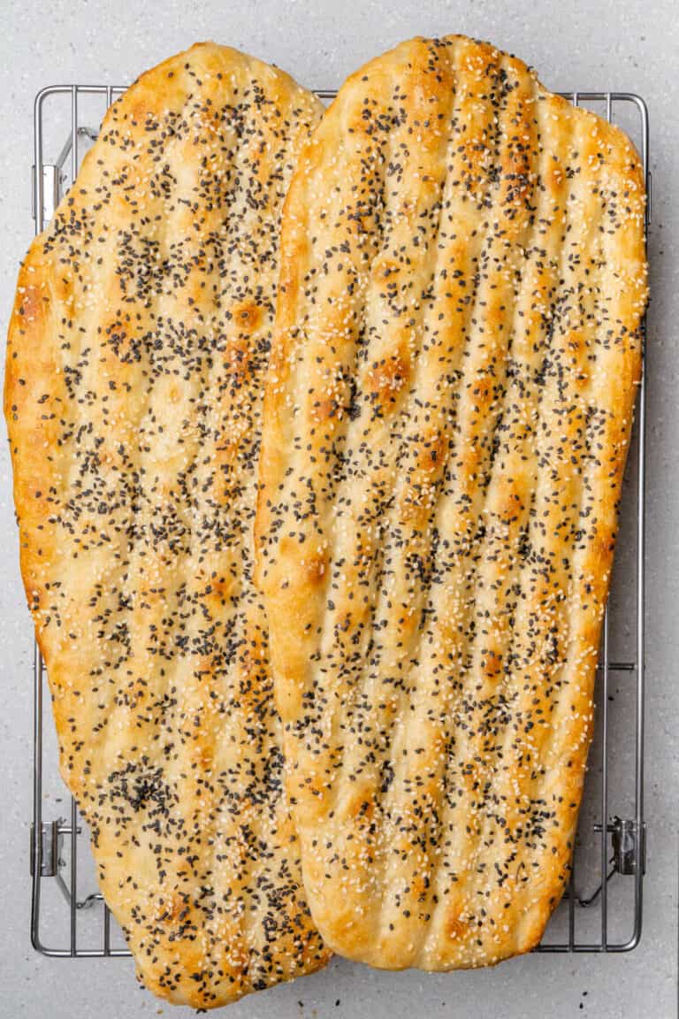 Barbari Bread (Easy Persian Flatbread) - Cooking With Ayeh