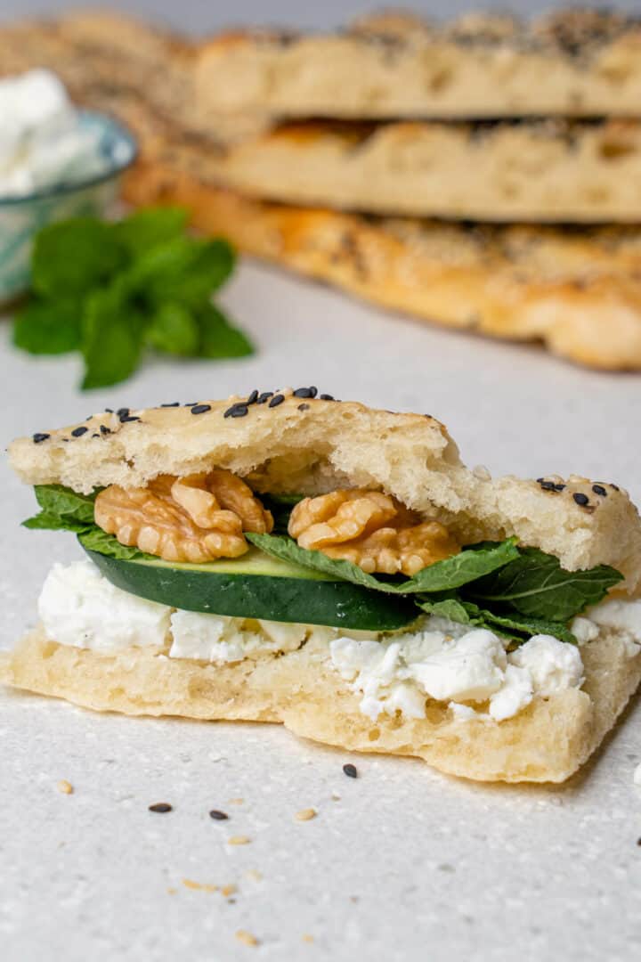 Barbari Bread (Easy Persian Flatbread) - Cooking With Ayeh