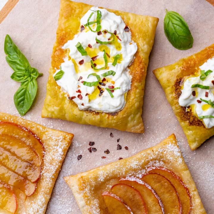 Upside Down Puff Pastries (Sweet & Savory) - Cooking With Ayeh