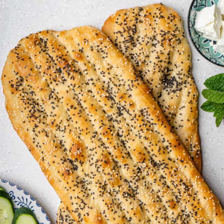 Barbari Bread (Easy Persian Flatbread) - Cooking With Ayeh