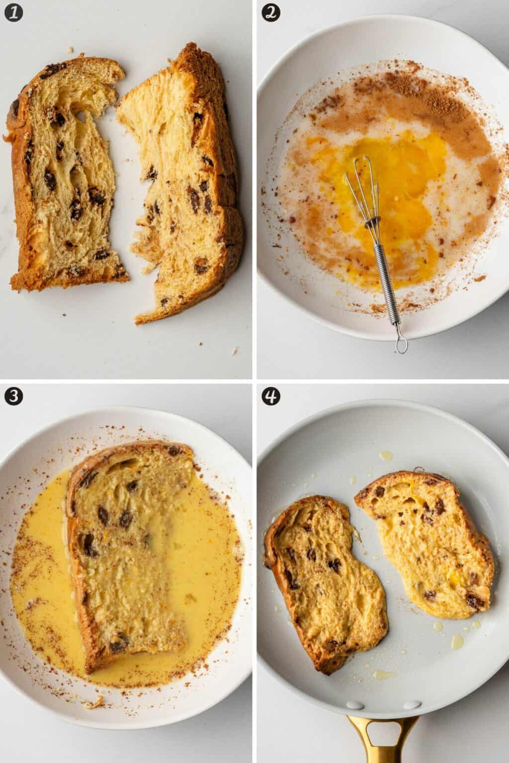 Panettone French Toast (Delicious Breakfast or Dessert) - Cooking With Ayeh