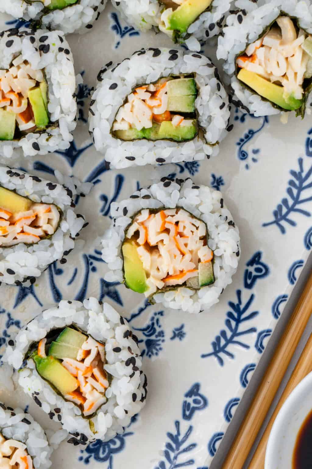 Kani Sushi (Spicy Crab Roll) - Easy Steps - Cooking With Ayeh