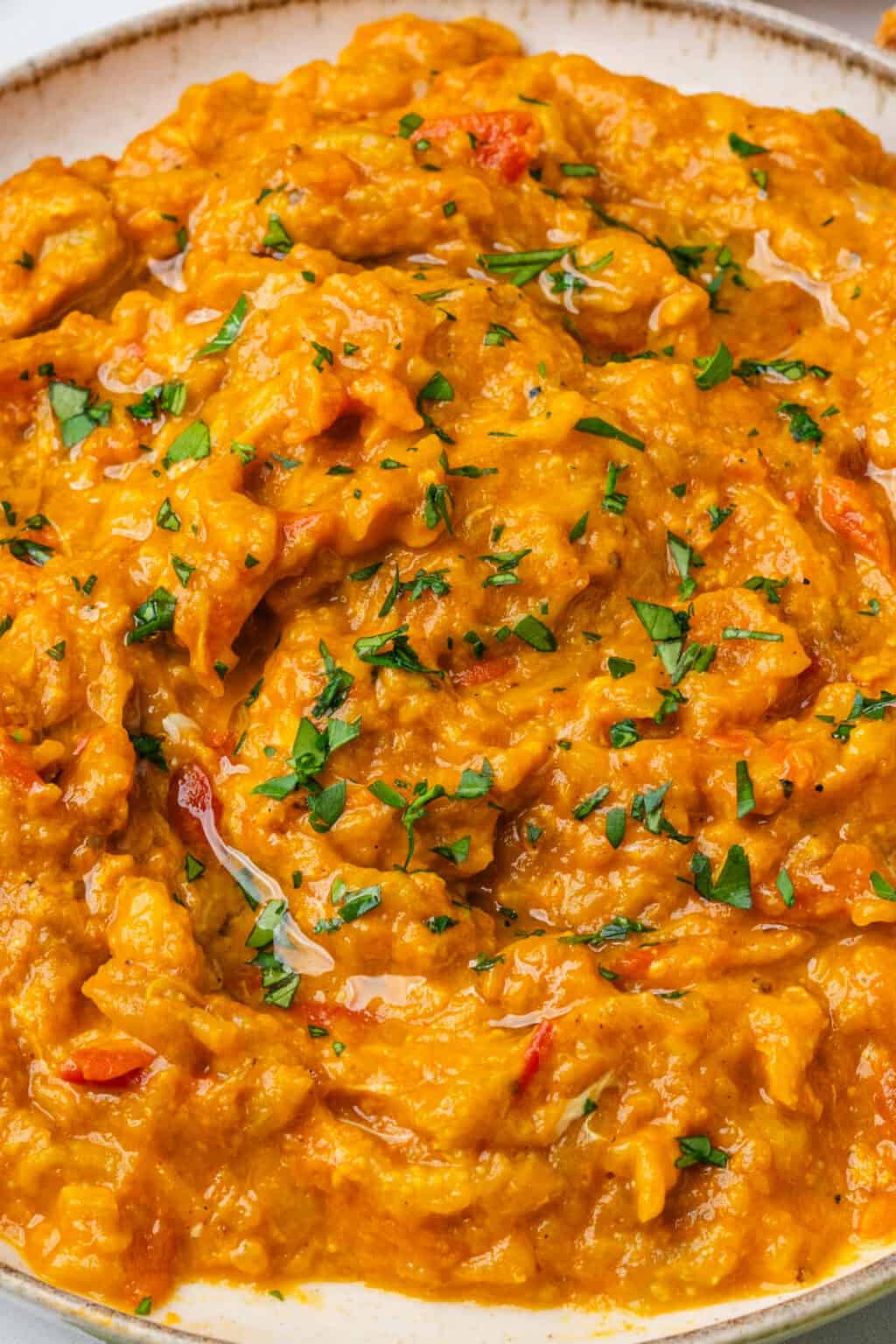 Mirza Ghasemi (Persian Eggplant Tomato Dip) (Persian Smoky Eggplant ...