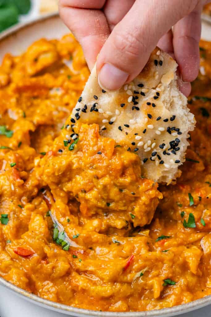 Mirza Ghasemi (Persian Eggplant Tomato Dip) (Persian Smoky Eggplant ...