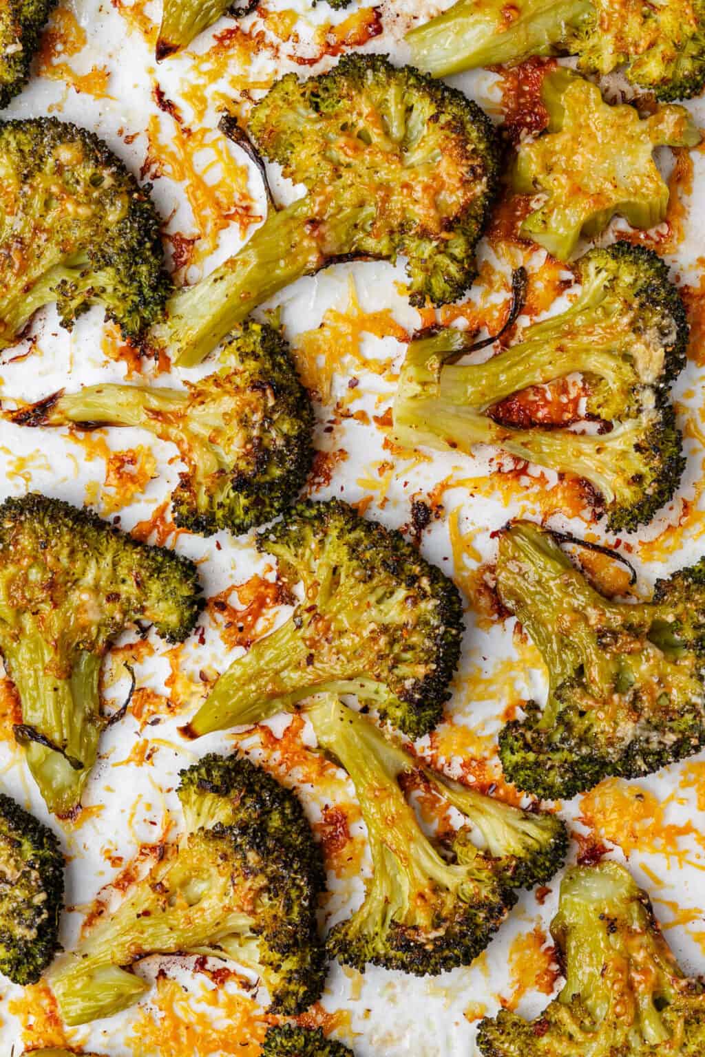 Smashed Broccoli (Crispy, Cheesy, Full of Flavor) - Cooking With Ayeh