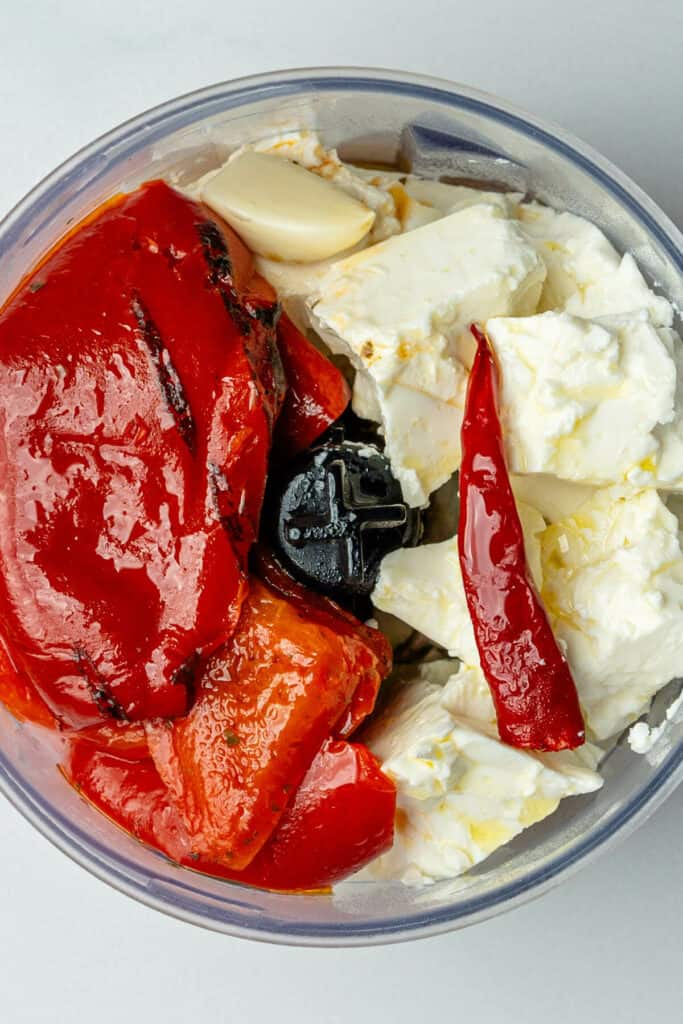 Tirokafteri (Greek Spicy Feta Dip) - Cooking With Ayeh