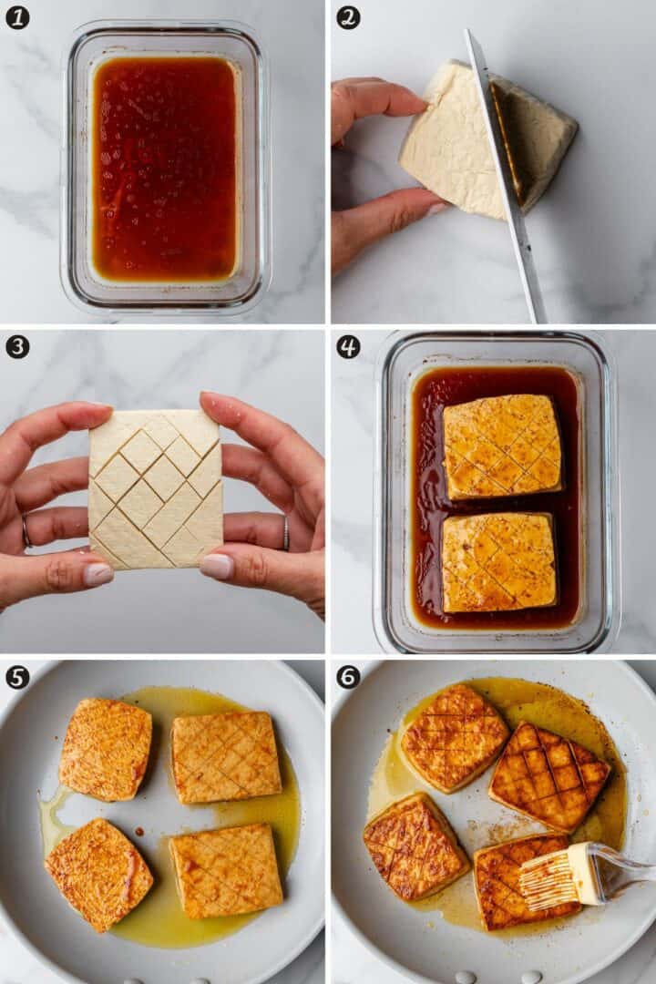 Tofu Steak (Delicious Smoky Flavor) - Cooking With Ayeh