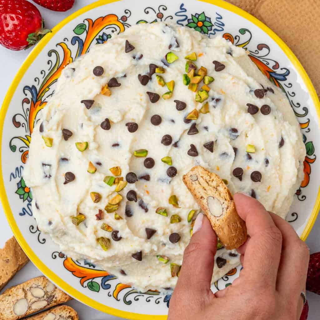Authentic Cannoli Dip (Nonno's Recipe) - Cooking With Ayeh