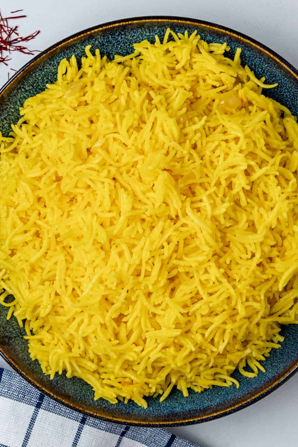 Saffron Rice (Fluffy and Ready in 20 Minutes) - Cooking With Ayeh