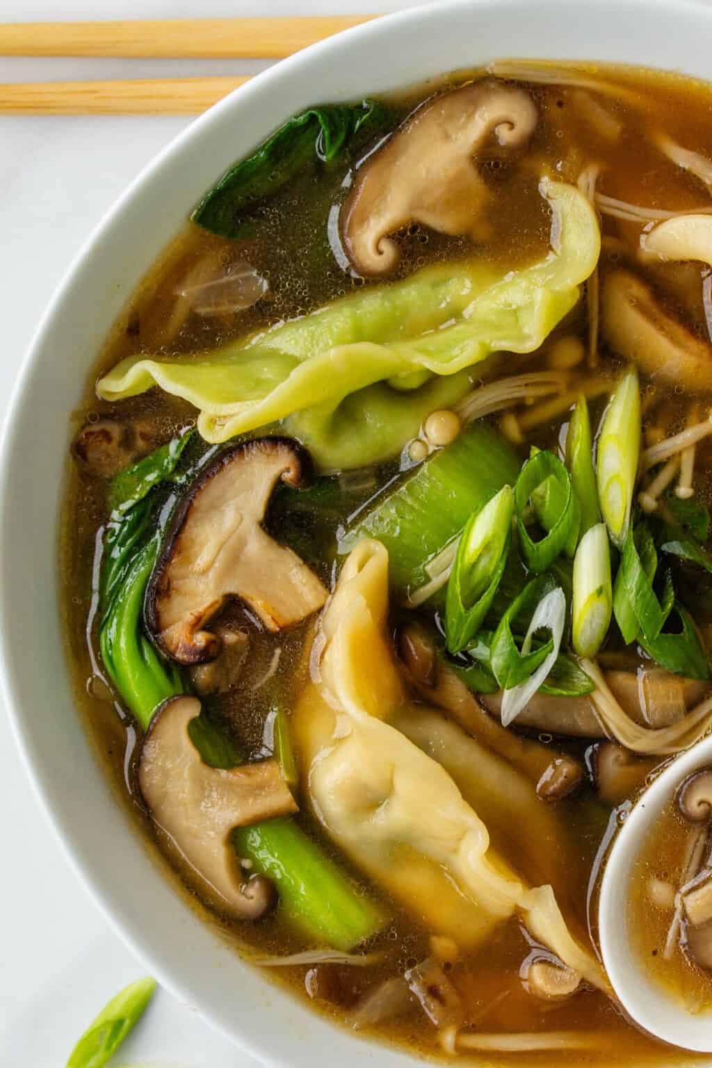 Dumpling Soup (Comfort in 30 Minutes) - Cooking With Ayeh