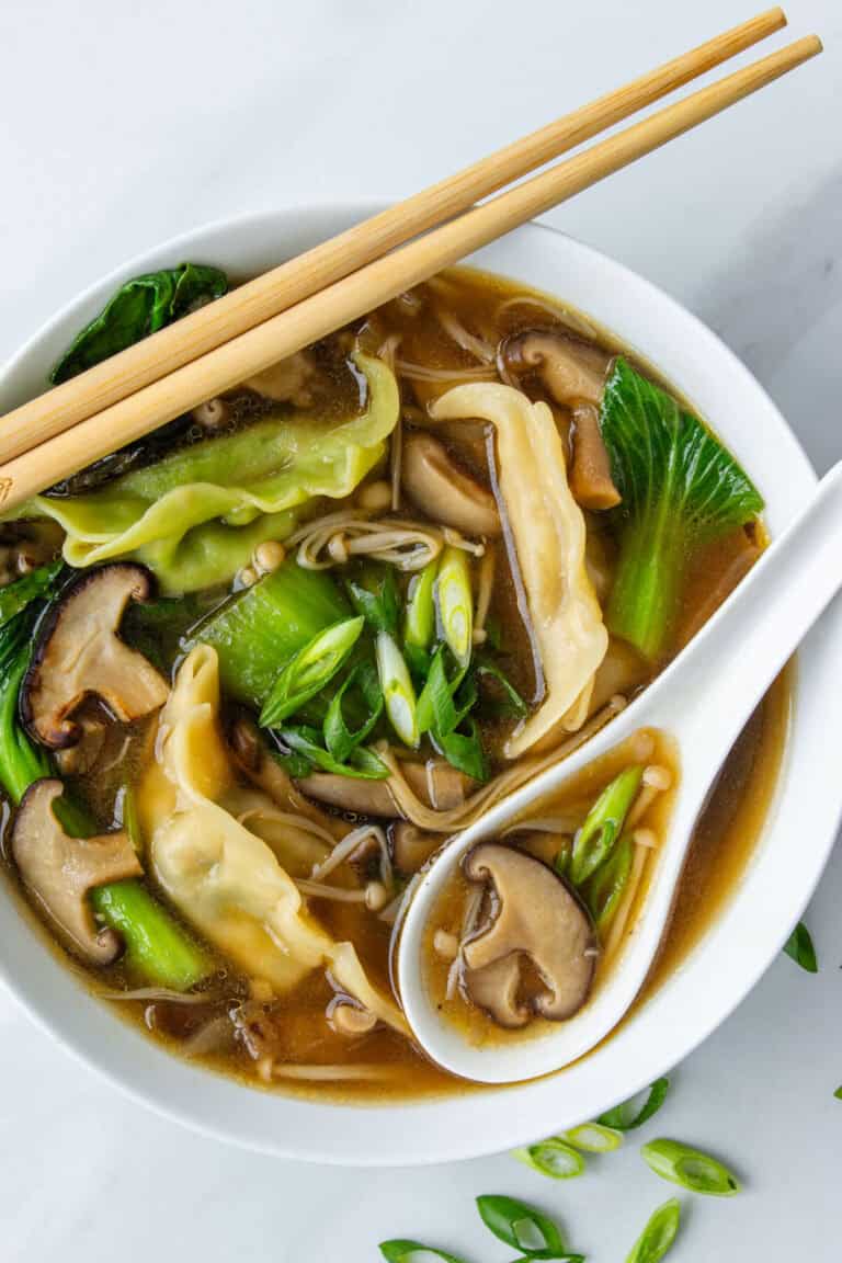 Dumpling Soup (Comfort in 30 Minutes) - Cooking With Ayeh