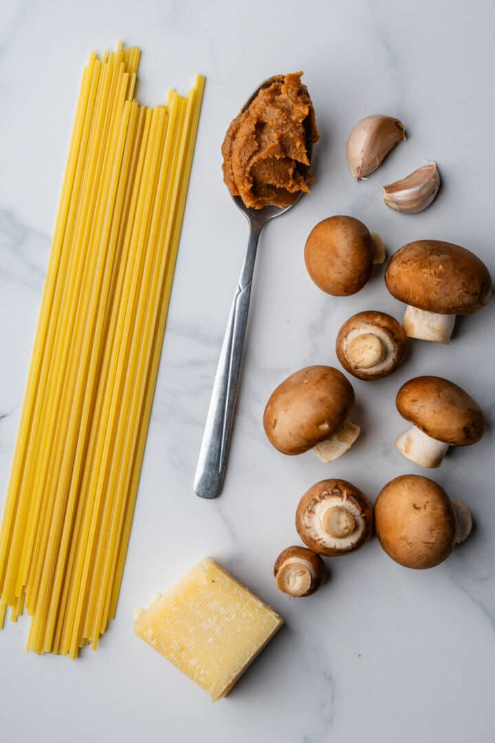 Miso Pasta - Creamy Delicious (Ready in 20 minutes) - Cooking With Ayeh