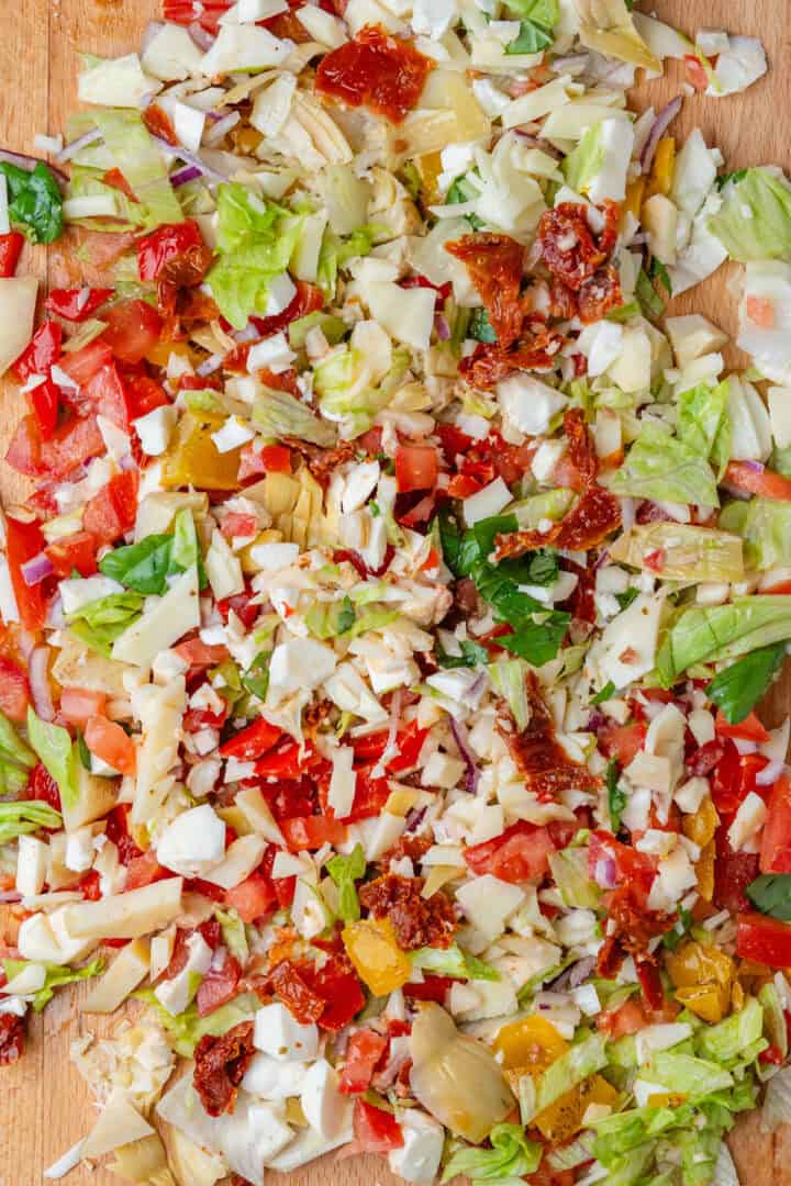 Chopped Italian Sandwich (Worth the Hype) - Cooking With Ayeh