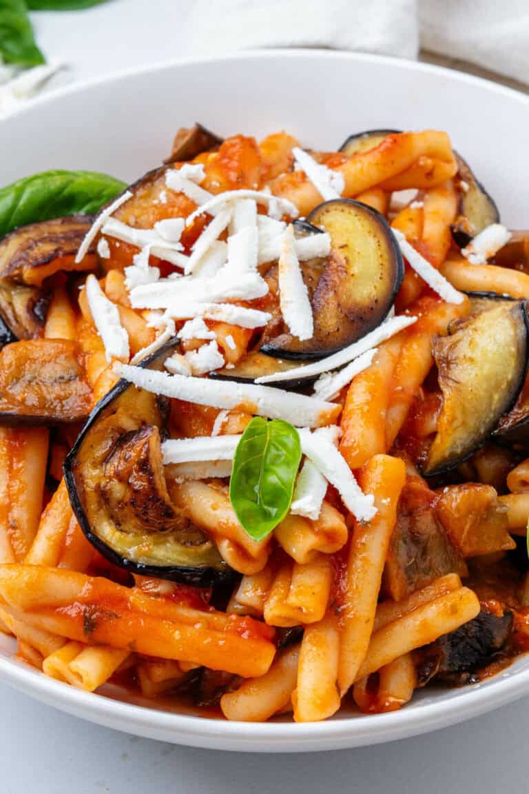 Pasta alla Norma (Sicilian Eggplant Pasta) - Cooking With Ayeh