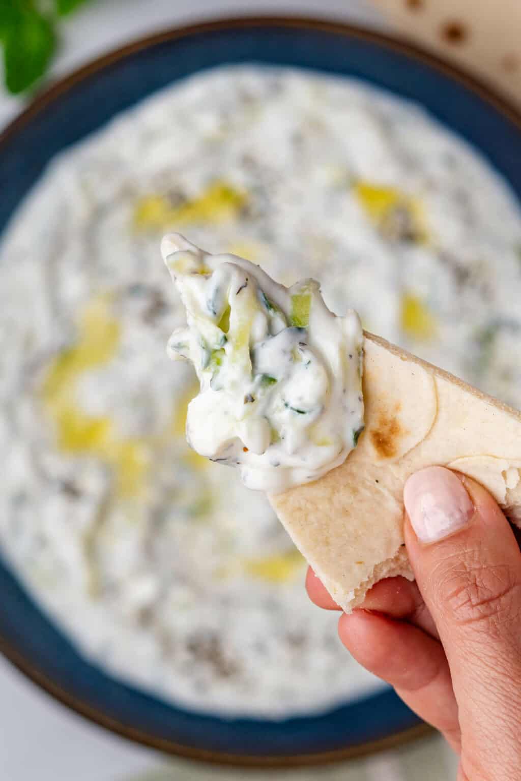 Cacik - Turkish Yogurt Cucumber Dip (Made in 15 Minutes) - Cooking With ...