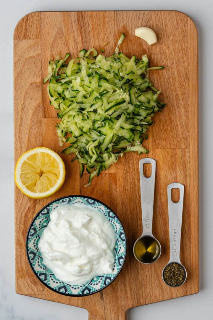 Cacik - Turkish Yogurt Cucumber Dip (Made in 15 Minutes) - Cooking With ...