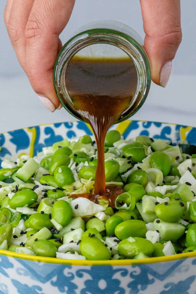 Sesame Dressing (Easy in 5 Minutes) - Cooking With Ayeh