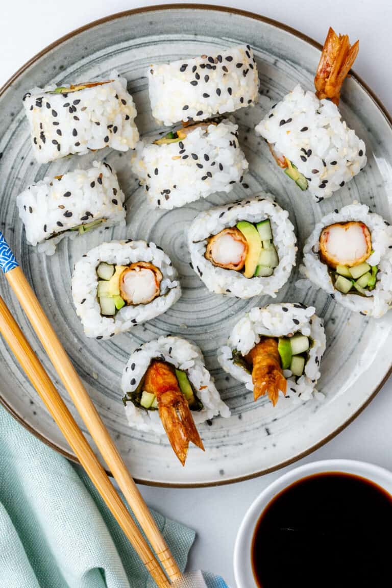 Shrimp Tempura Roll (Easy Steps) - Cooking With Ayeh