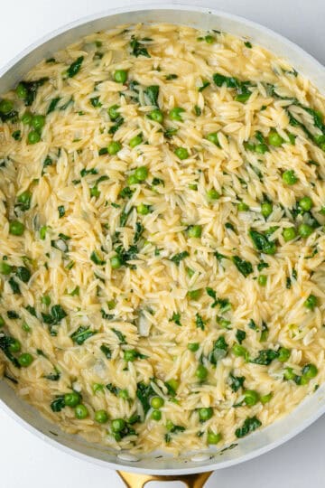 Lemon Orzo (Creamy Zesty One Pot) - Cooking With Ayeh