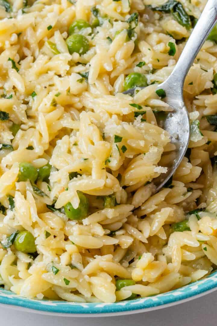 Lemon Orzo (Creamy Zesty One Pot) - Cooking With Ayeh