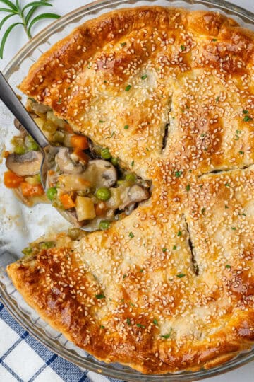 Vegetable Pot Pie (Classic Comfort Food) - Cooking With Ayeh