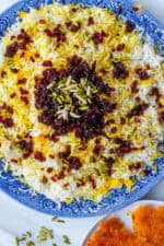 Zereshk Polo - Persian Barberry Rice (Authentic with Mums Tips ...