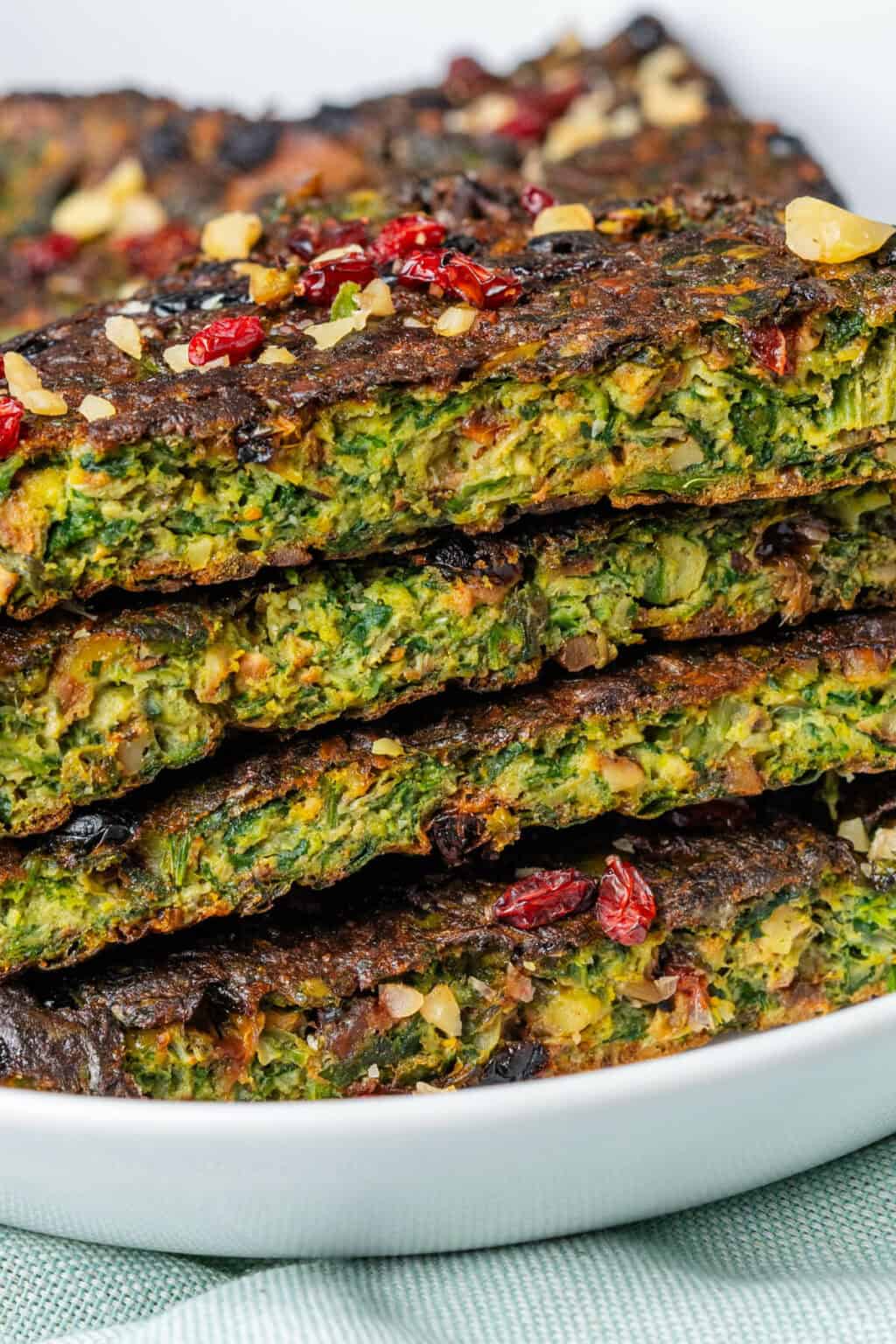Kuku Sabzi (Authentic Family Recipe) - Persian Herb Frittata - Cooking ...