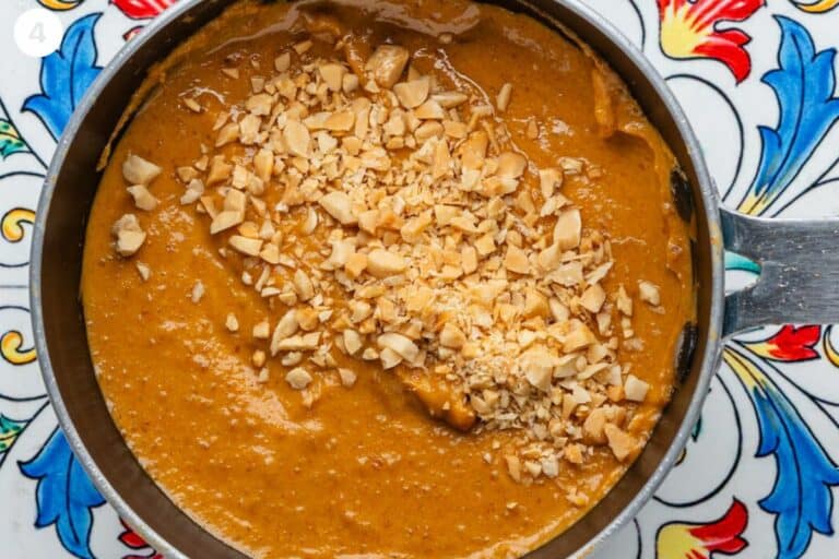 Satay Sauce (Thai Peanut Sauce) (Thai Peanut Sauce) - Cooking With Ayeh