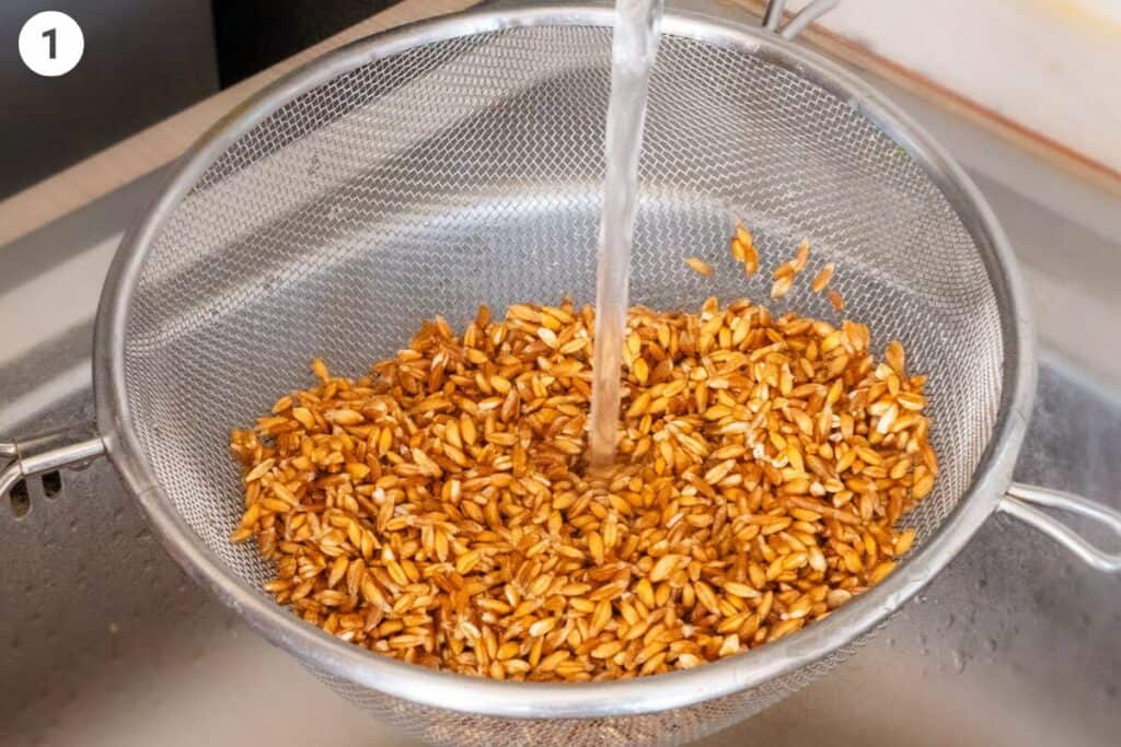 How to Cook Farro (Perfect Everytime!) - Cooking With Ayeh