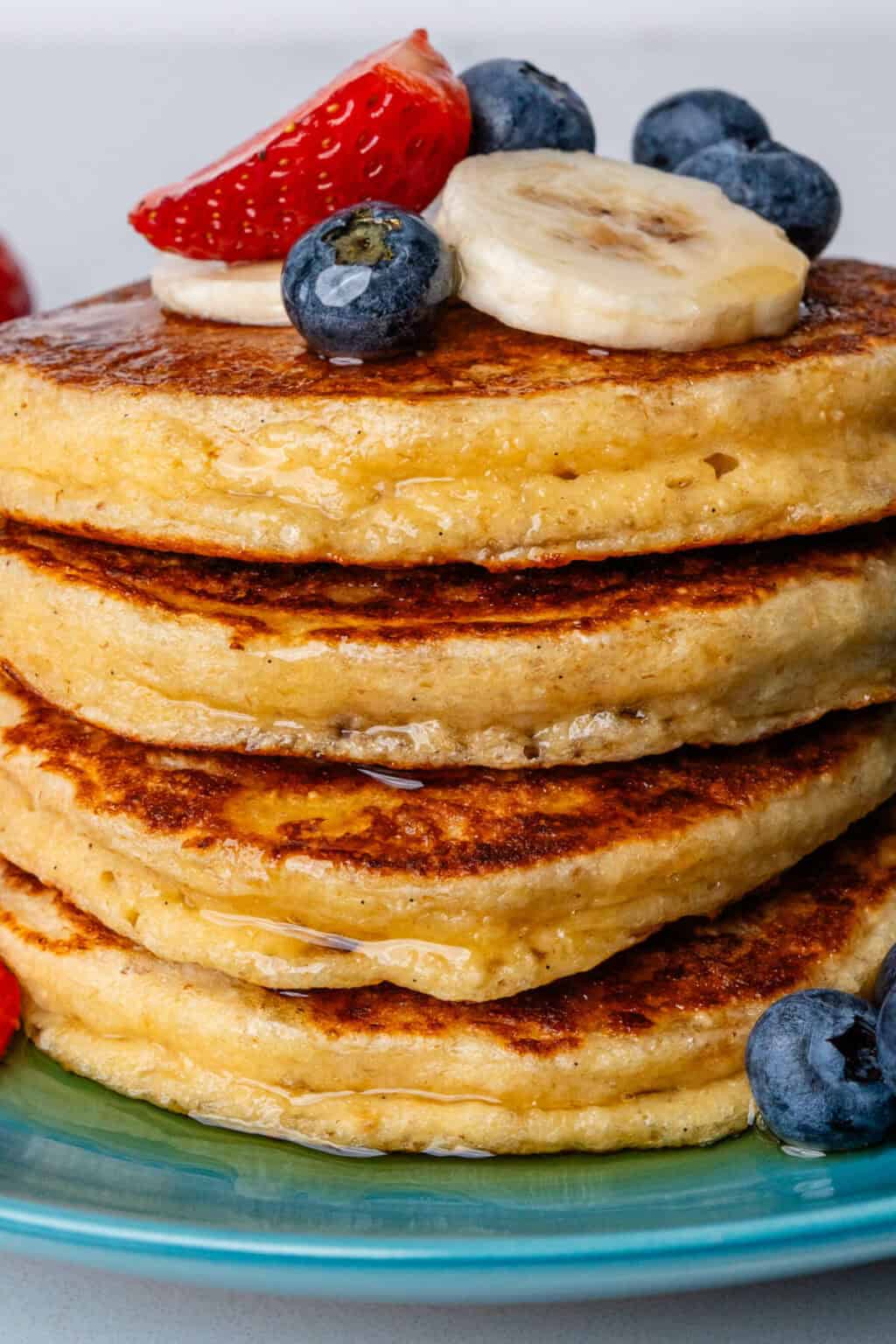 Cottage Cheese Pancakes (Healthy - 23g Protein) - Cooking With Ayeh