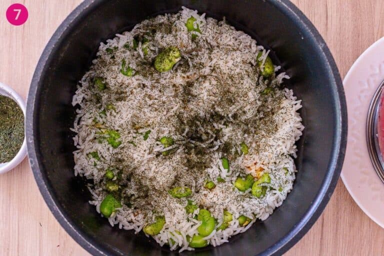 Baghali Polo - Persian Fava Bean Rice - Cooking With Ayeh