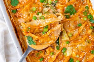 Dumpling Bake (Viral One Pan Dumplings) - Cooking With Ayeh