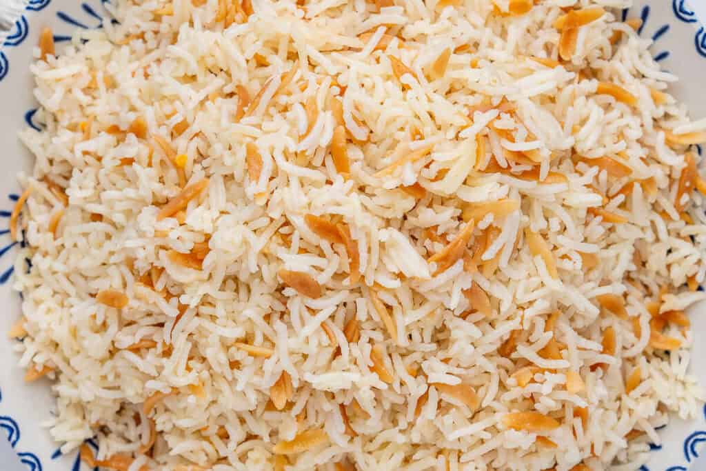 Turkish Rice (Pilaf with Orzo) - Cooking With Ayeh